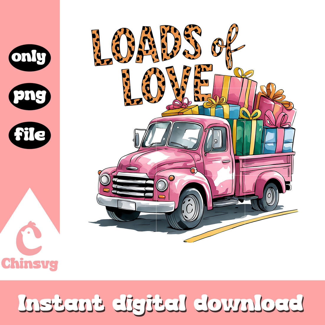 Truck loads of love valentine png, love png, valentine png – Chinsvg