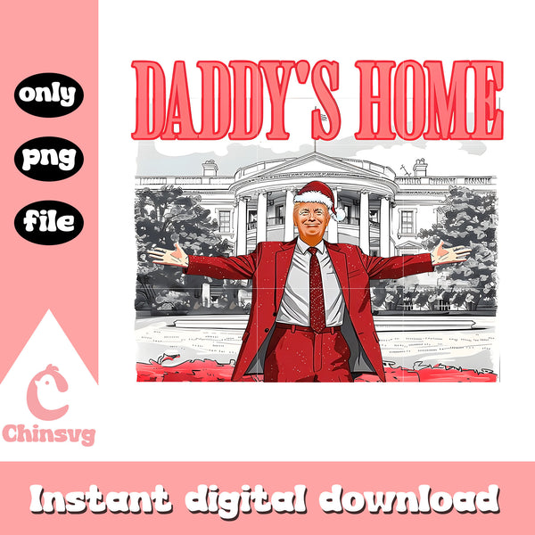 Trump santa hat daddy's home design png, daddys home trump png – Chinsvg