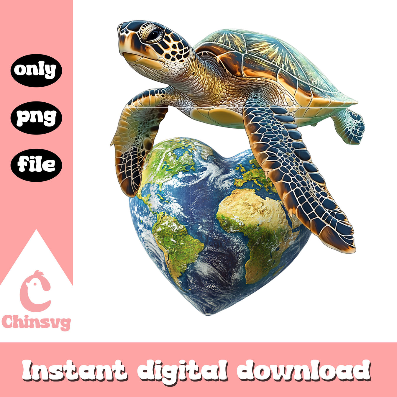 Turtle and heart earth design png, when is earth day png – Chinsvg