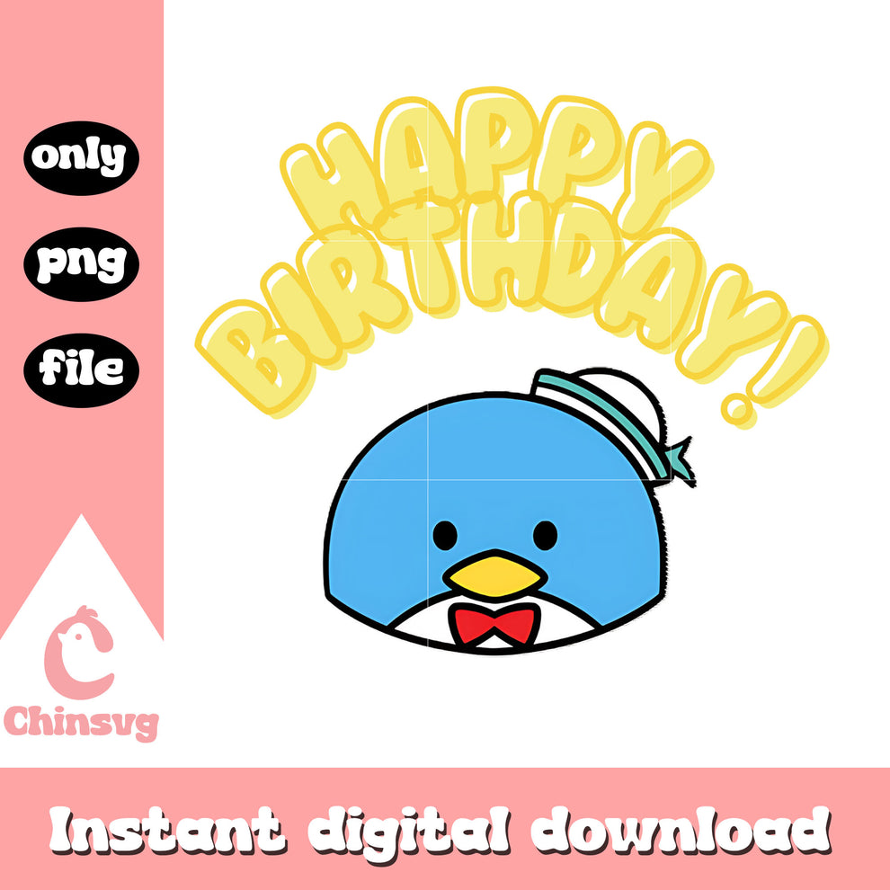 Tuxedo Sam happy birthday png, sanrio characters png, birthday png ...