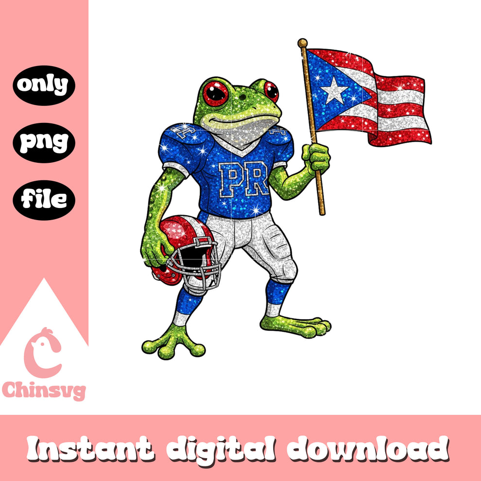 Twinkle frog holding flag png, bad bunny concho frog png – Chinsvg