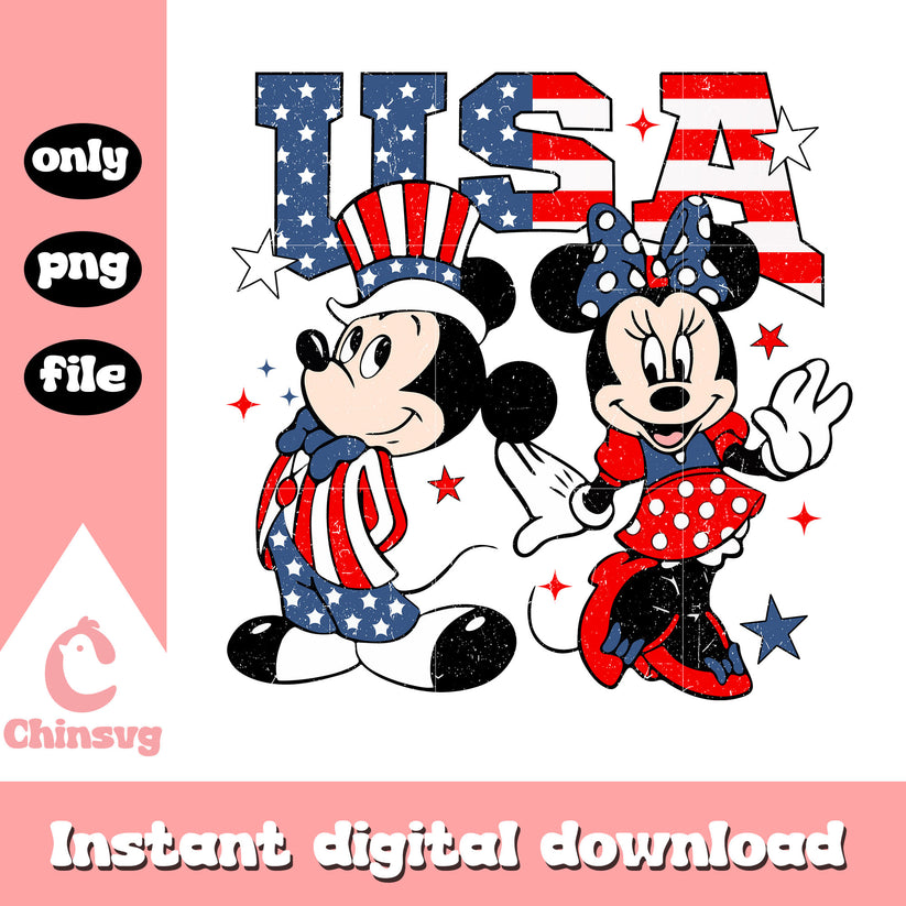 USA mickey and minnie mouse png, mickey mouse and minnie png – Chinsvg