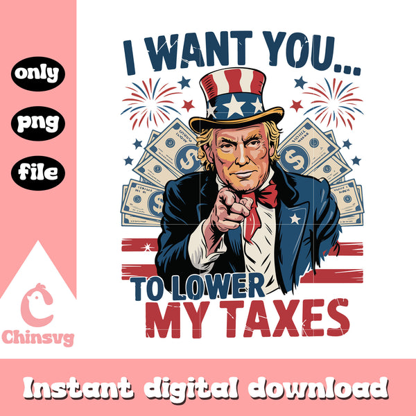 Uncle sam i want you to lower my taxes png, Uncle sam taxes png – Chinsvg