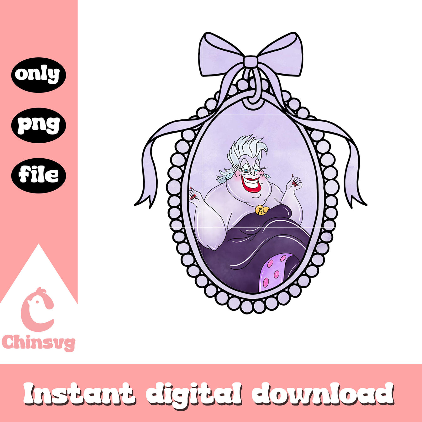 Ursula character mirror png, disney characters png, cartoon png – Chinsvg