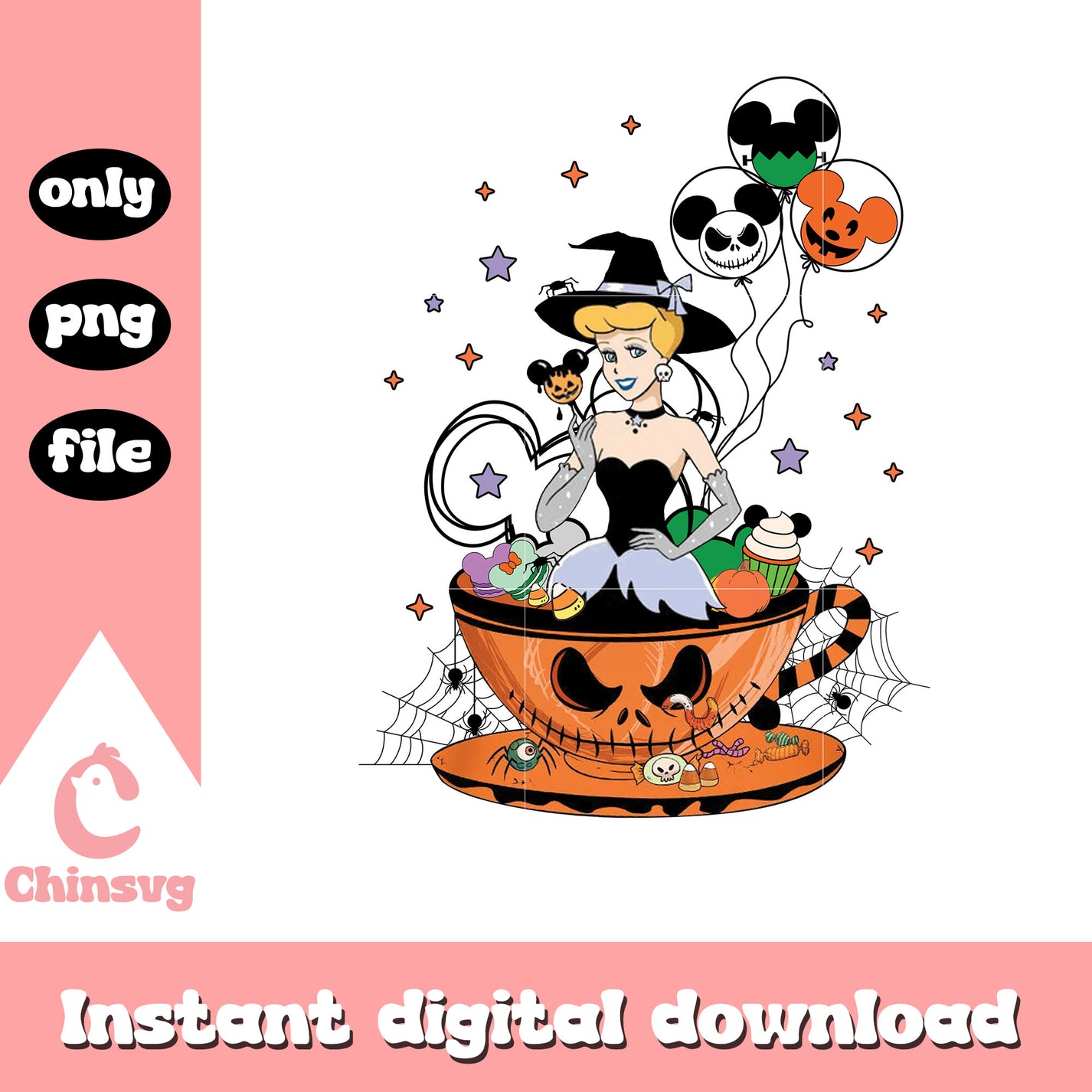 Witch cinderella disney in cup clipart png, cinderella disney png – Chinsvg