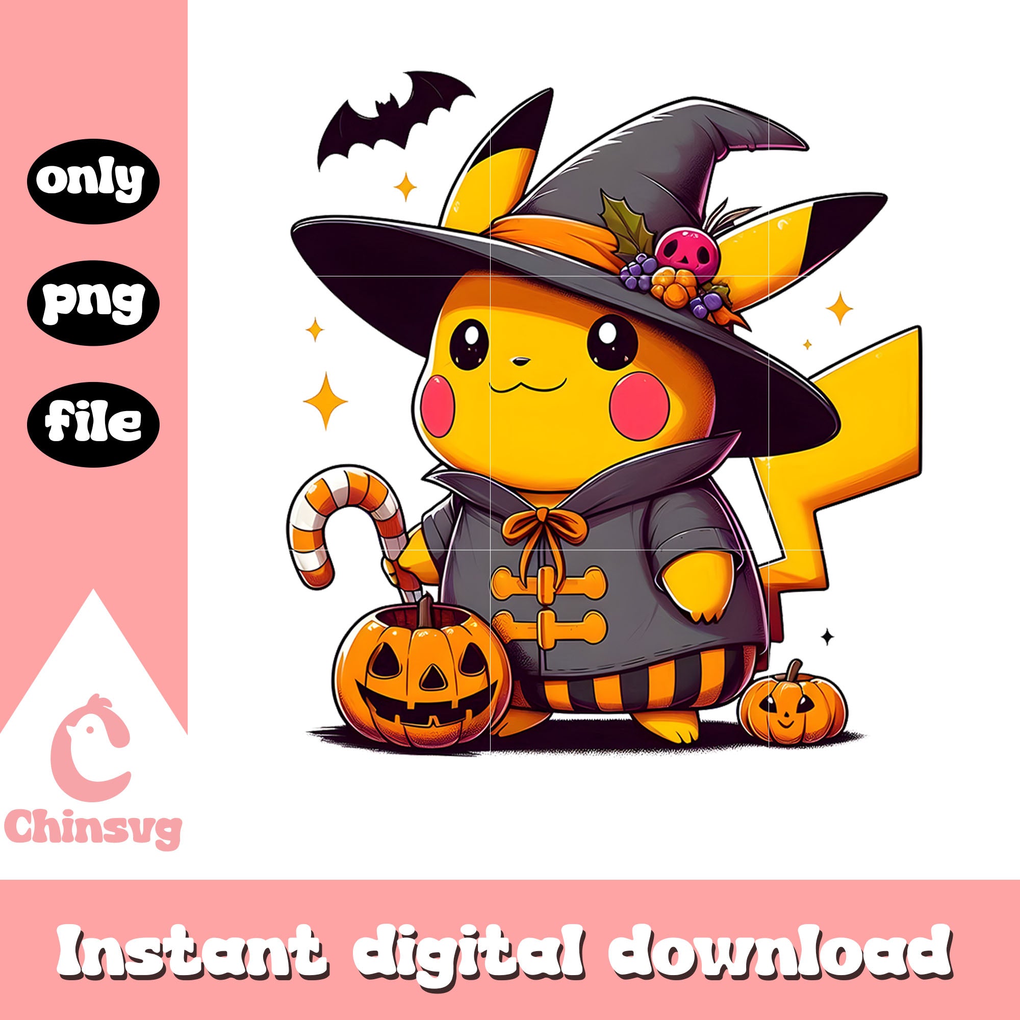 Witch pikachu cartoon pumpkin halloween png, pikachu halloween png ...