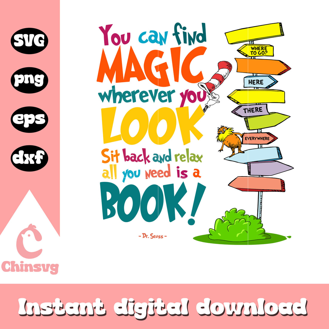 You can find magic whenever you look svg, road signs svg – Chinsvg