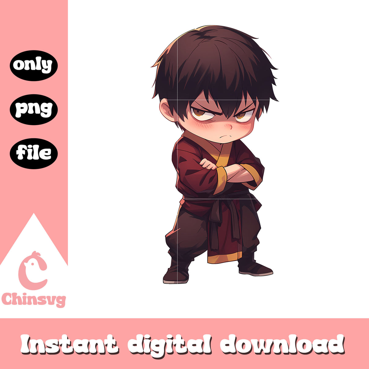 Zuko angry chibi png, Zuko avatar png, avatar character png – Chinsvg