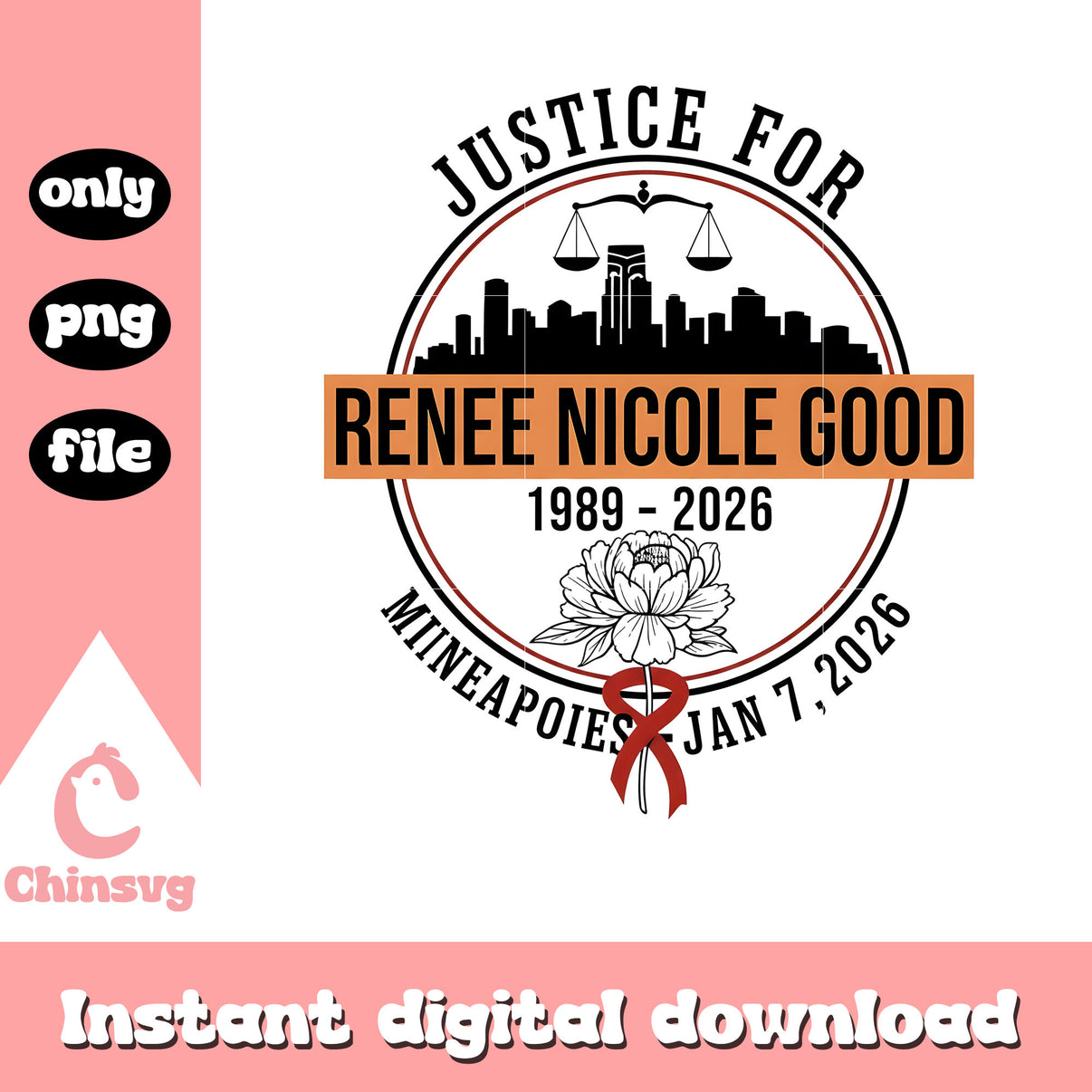 justice for renee nicole good quote png, renee nicole good png – Chinsvg